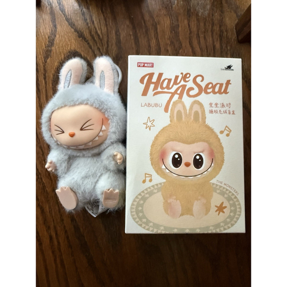 POP MART | Toys | Labubu The Monsters Have A Seat Hehe Vinyl Plush 0 ...